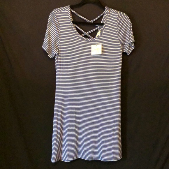 Olivia Rae | Dresses | Soft Olivia Rae Striped Tshirt Midi Dress Nwt ...